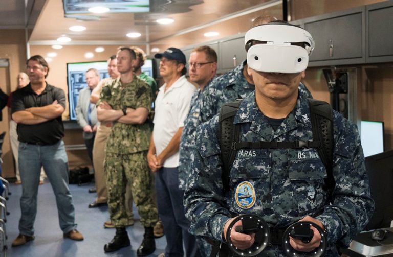 U S Navy Enlists Virtual And Augmented Reality For Cutting Edge