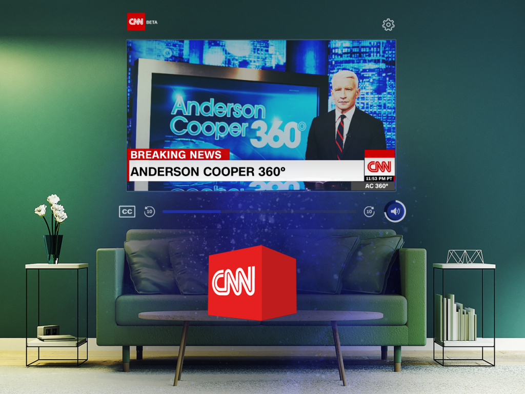CNN Begins Broadcasting News With An App For Magic Leap One | ARPost
