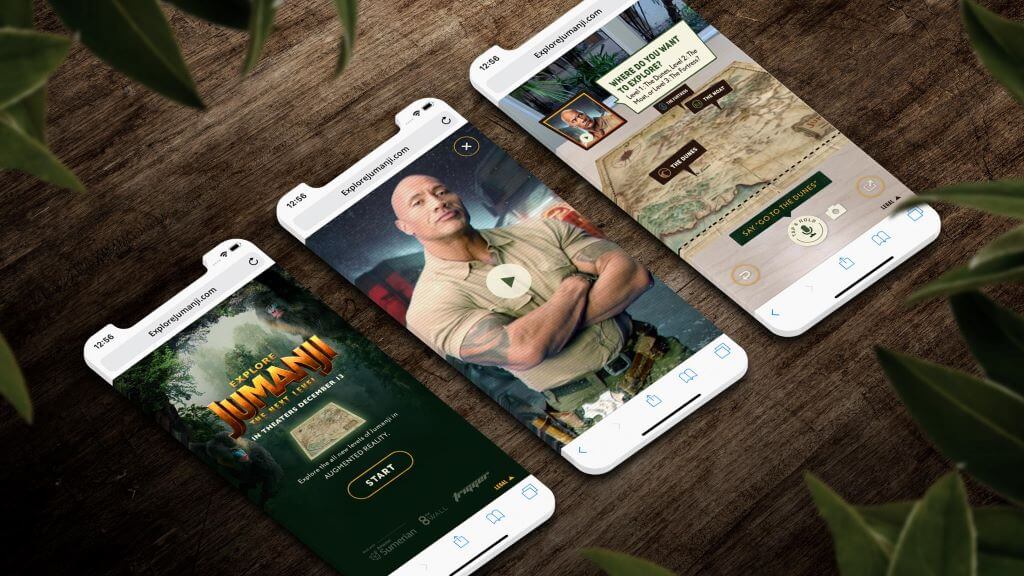 Jumanji: The Next Level Comes To Theaters And Fans’ Devices As An Exciting WebAR Experience | ARPost
