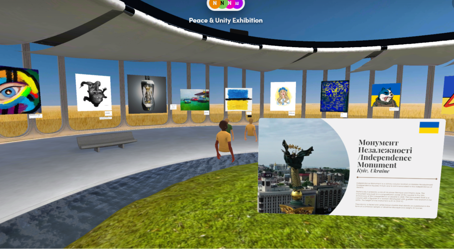 Explore Digital Art Through Galleries In Spatial And Liquid Avatar ...