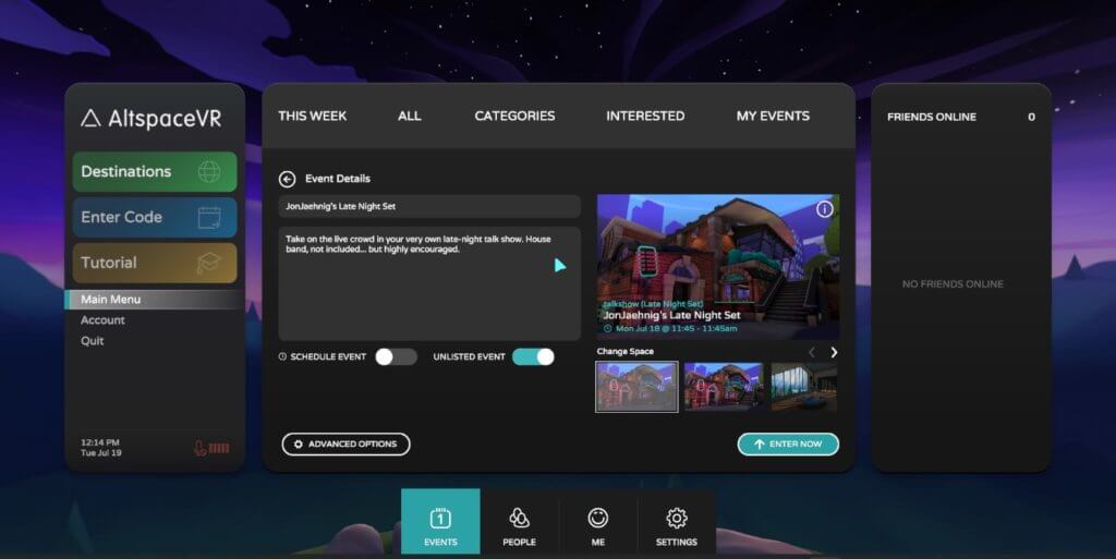 A Hands-On Review Of AltspaceVR | ARPost