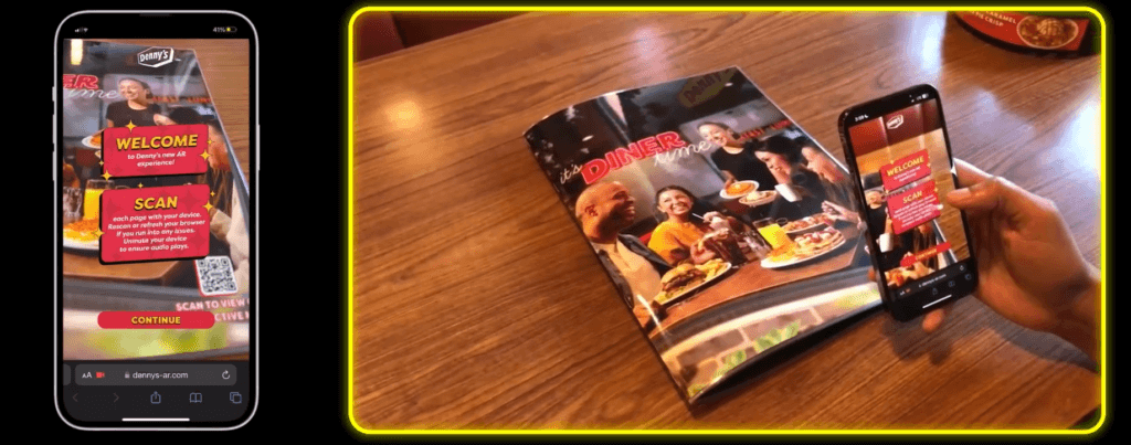 Denny's Celebrates Its 70th Anniversary With AR Food Menu That Enhances ...