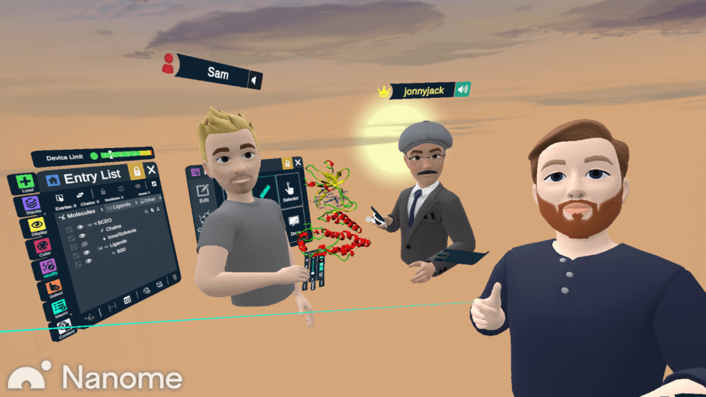 A Guided Demo Of Nanome Came With A Free Chemistry Lesson From Founders ...